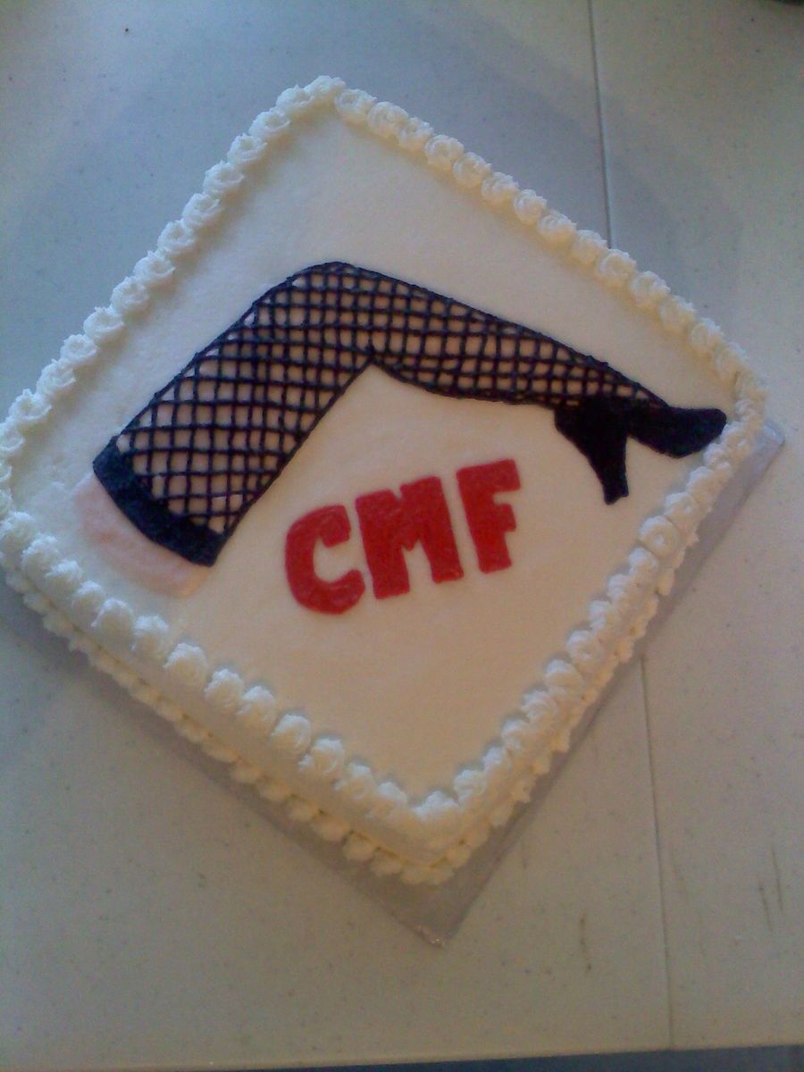 Leg Cake - CakeCentral.com