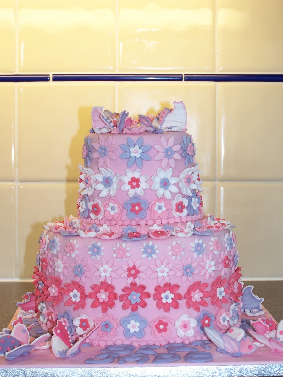 Flower Fantasy - CakeCentral.com