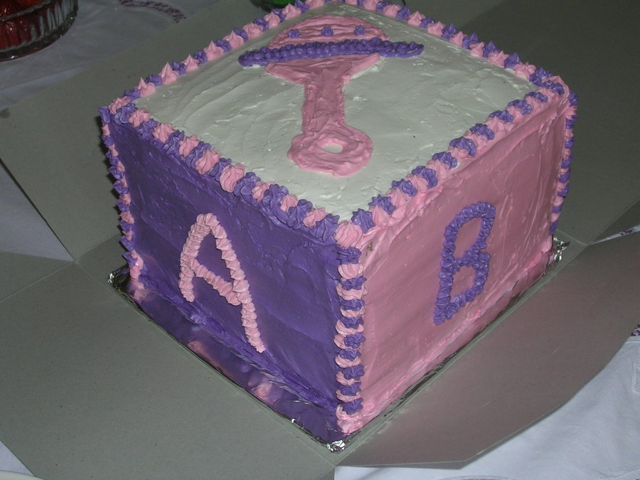 Abc Block Cake - CakeCentral.com