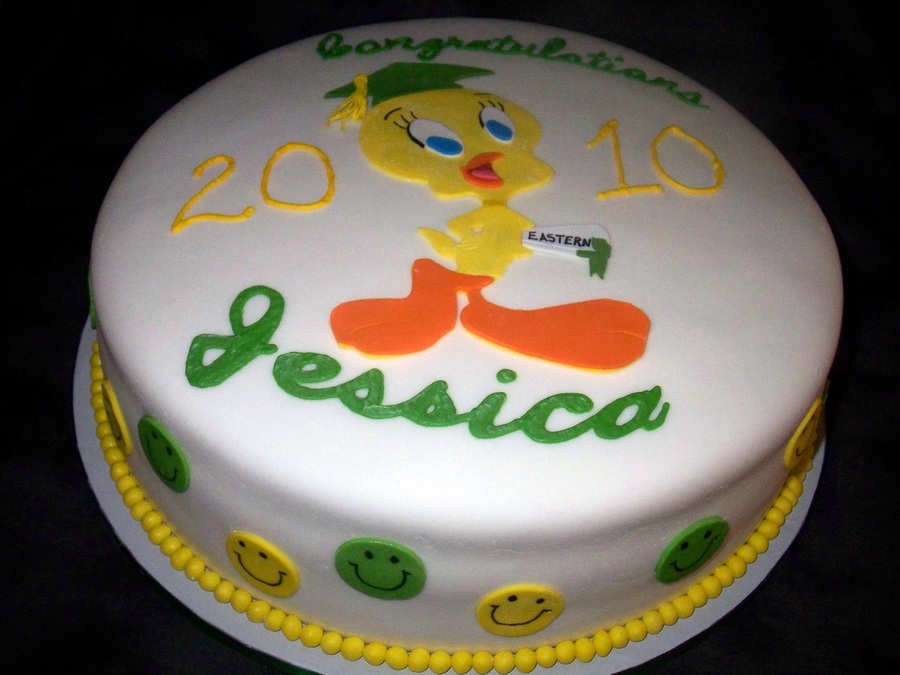 Tweety Graduation - CakeCentral.com