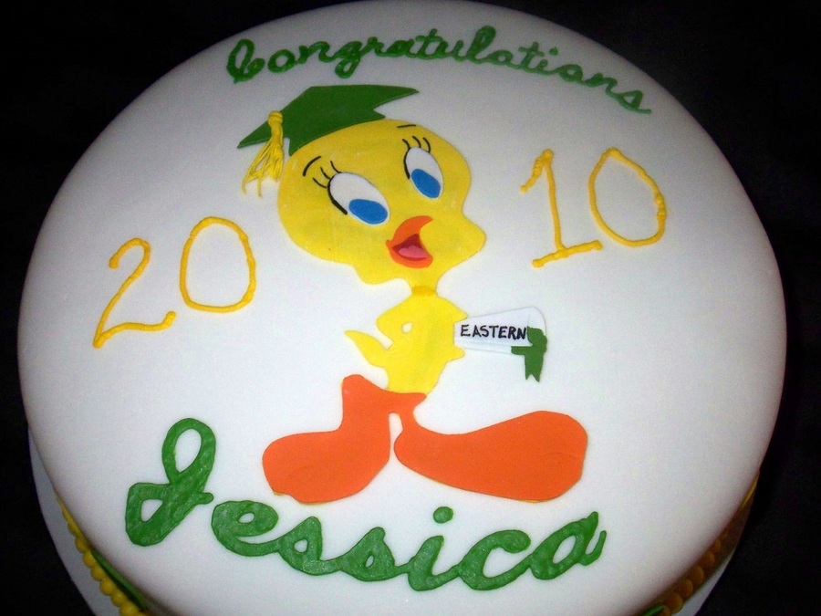 Tweety Graduation - CakeCentral.com