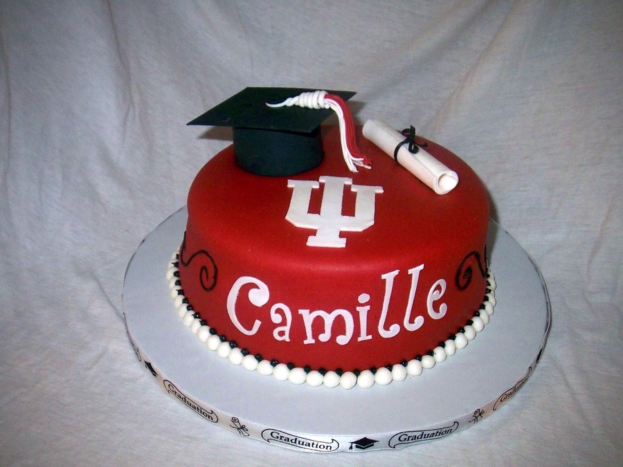 Iu Graduation - CakeCentral.com