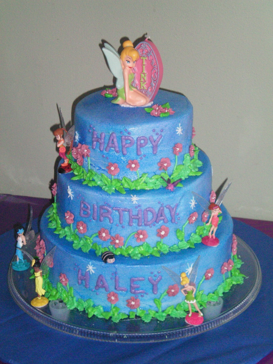 Tinkerbell Birthday Cake - CakeCentral.com