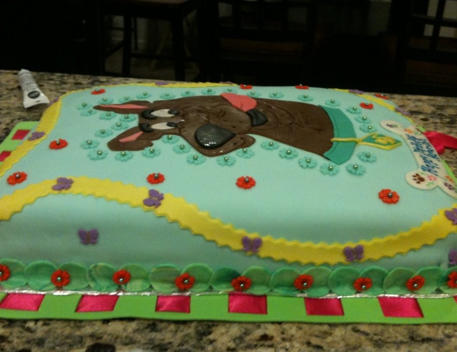 Scooby Doo Cake For Girl - CakeCentral.com