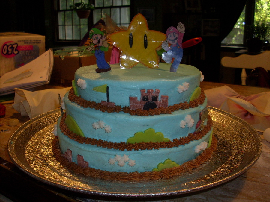Mario Cake - CakeCentral.com