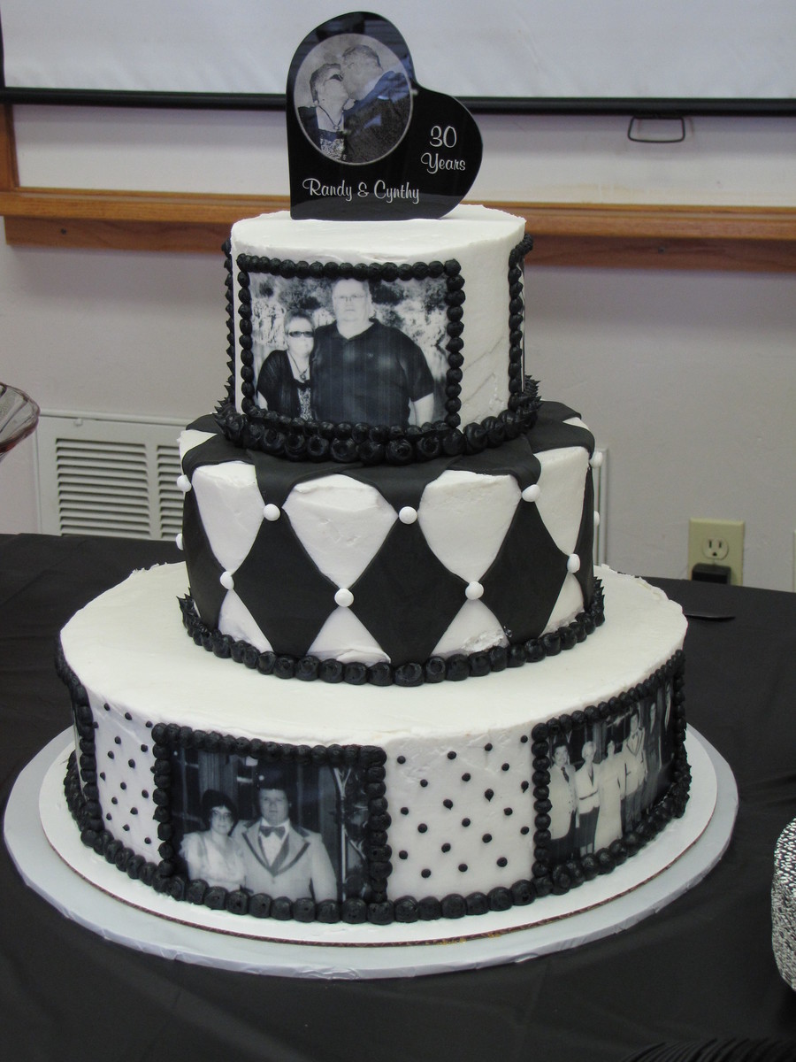 30Th Anniversary Cake - CakeCentral.com
