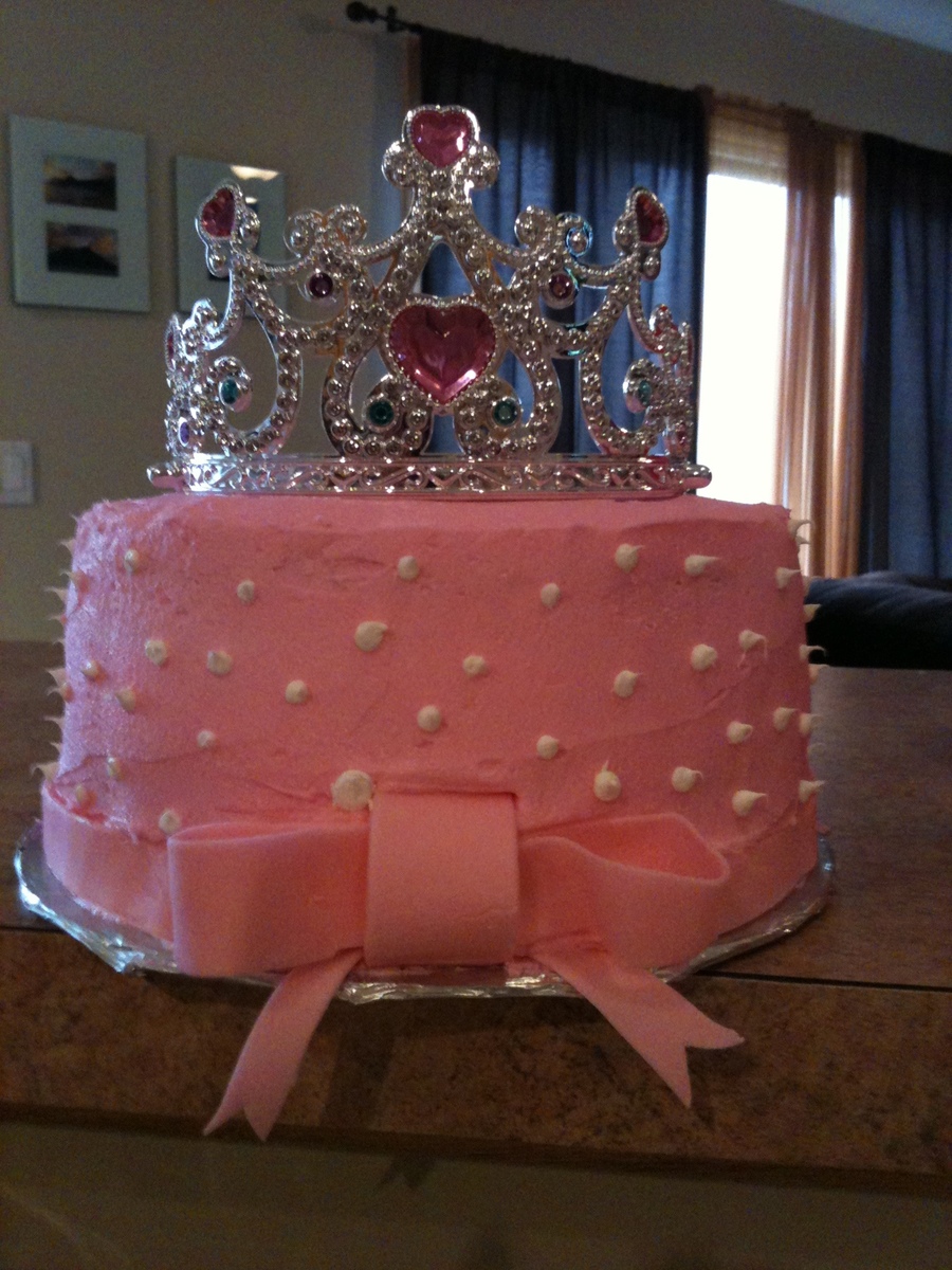 Princess Themed Bday Cake (Smash Cake) - CakeCentral.com