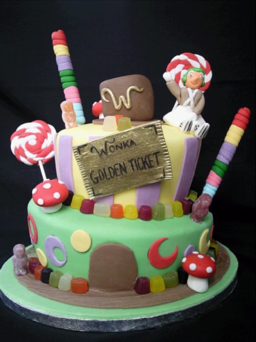 Willy Wonka Birthday Cake - CakeCentral.com