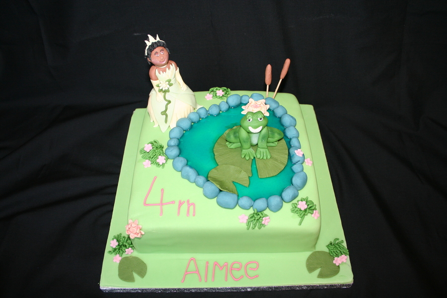 Princess And The Frog Birthday Cake - CakeCentral.com