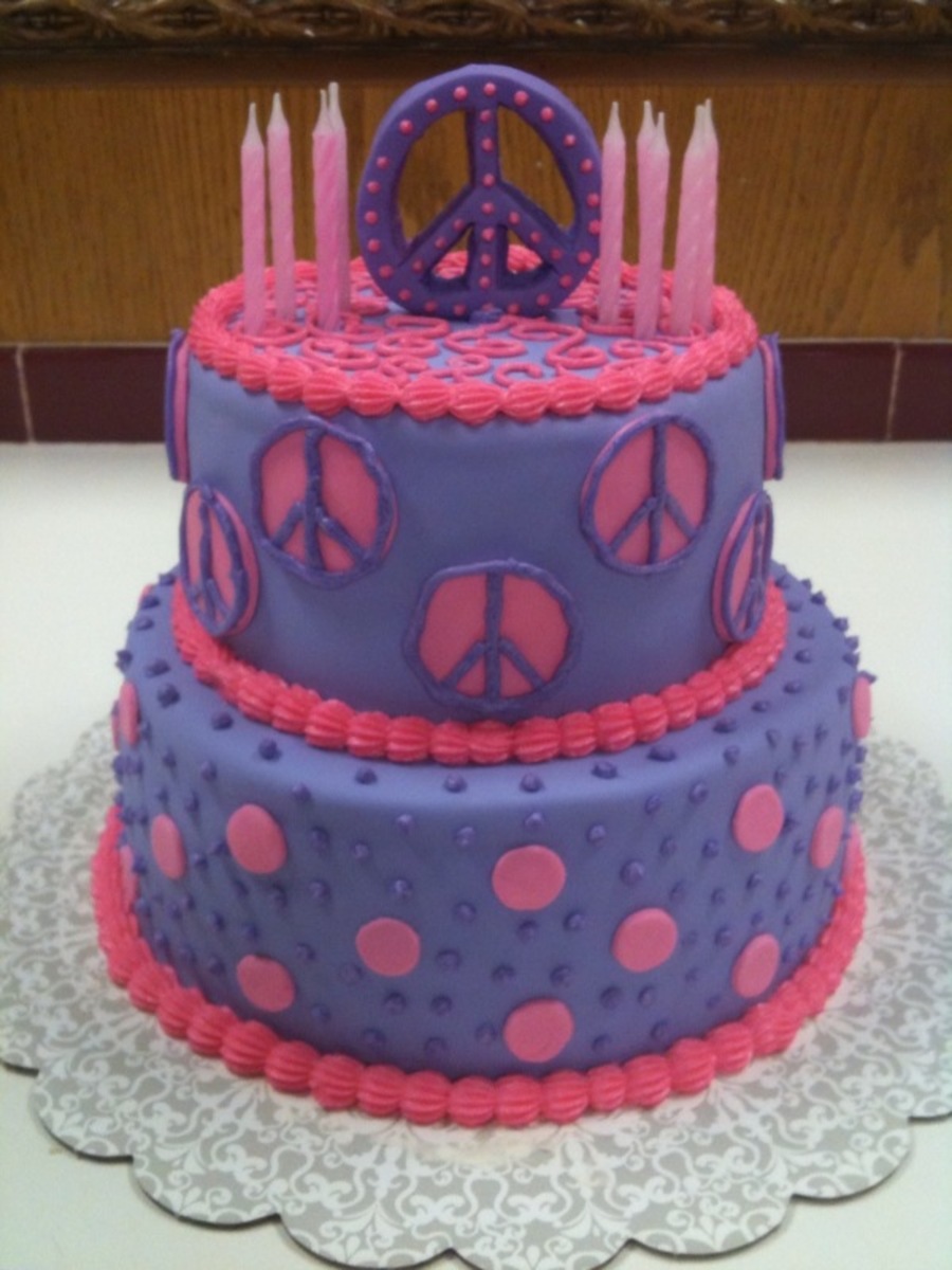 Peace Cake - CakeCentral.com