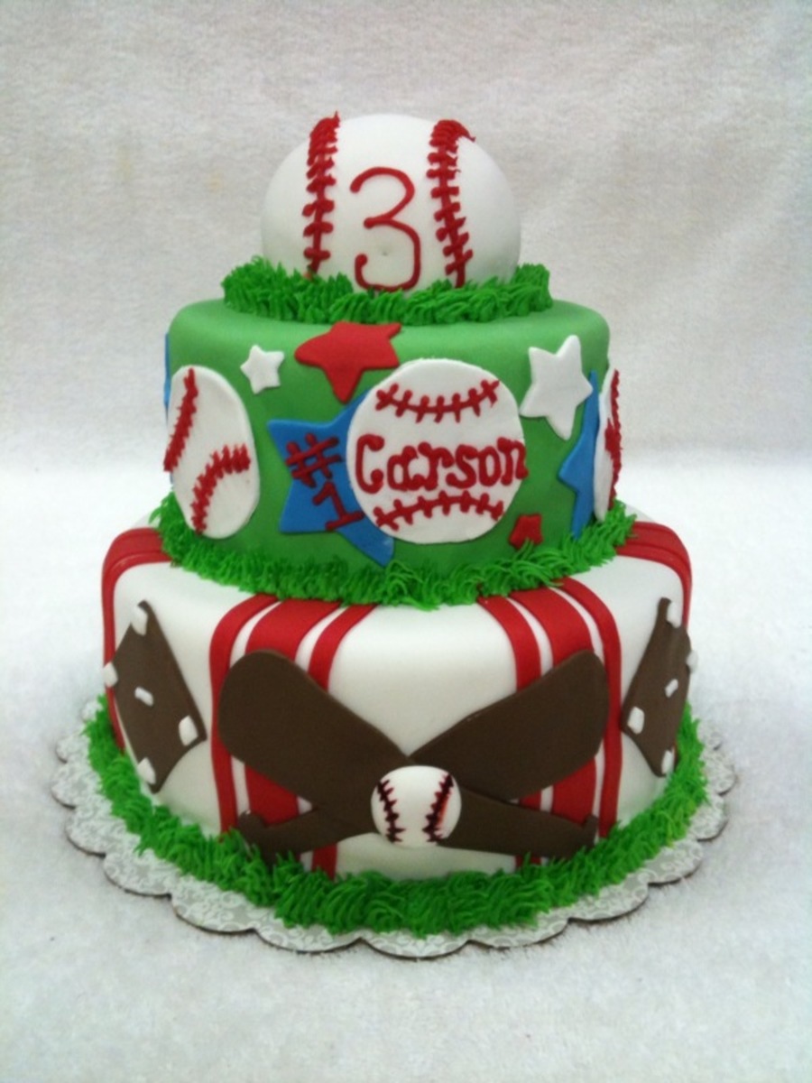 Baseball Cake - CakeCentral.com
