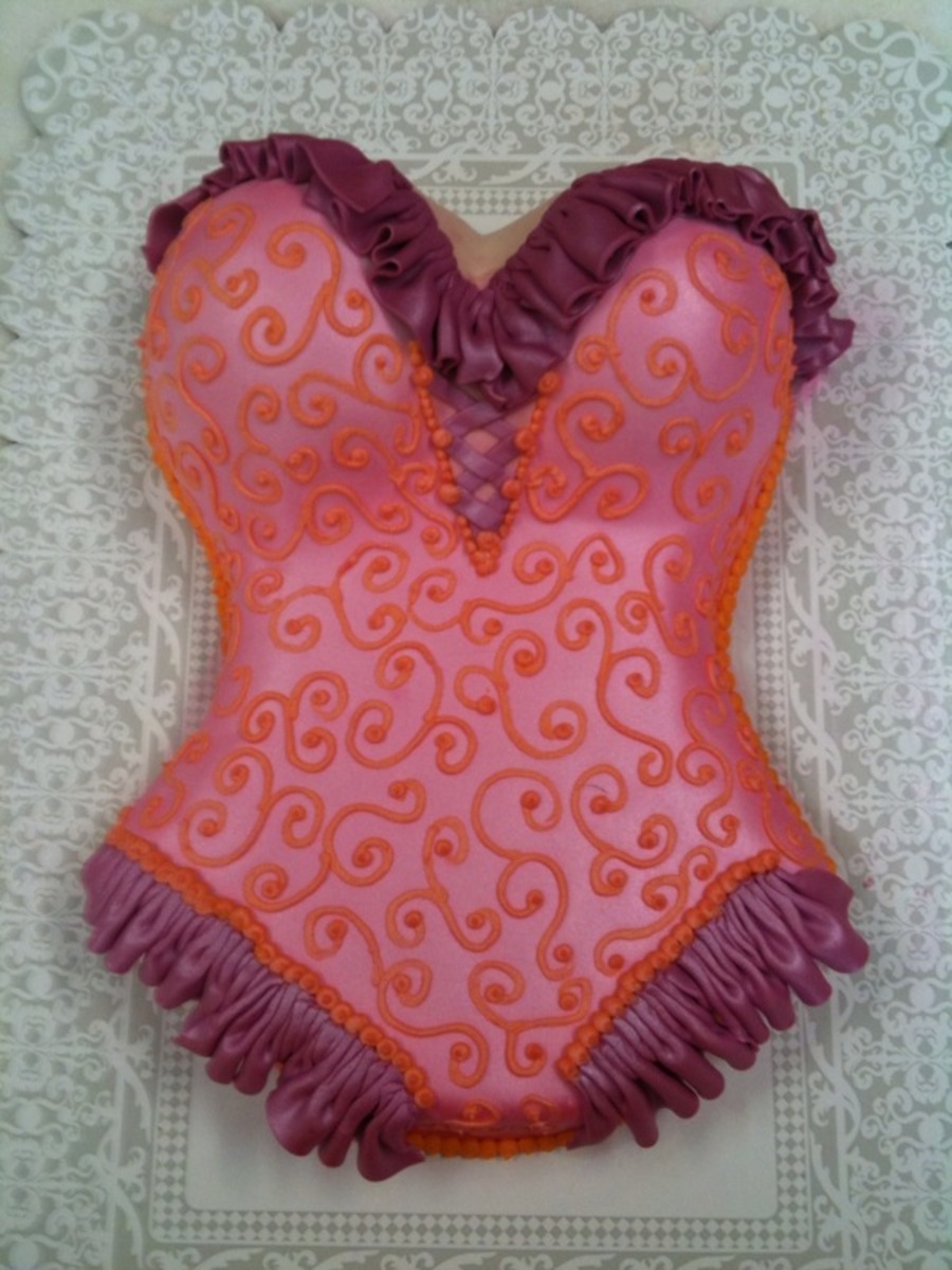 Lingerie Cake - CakeCentral.com