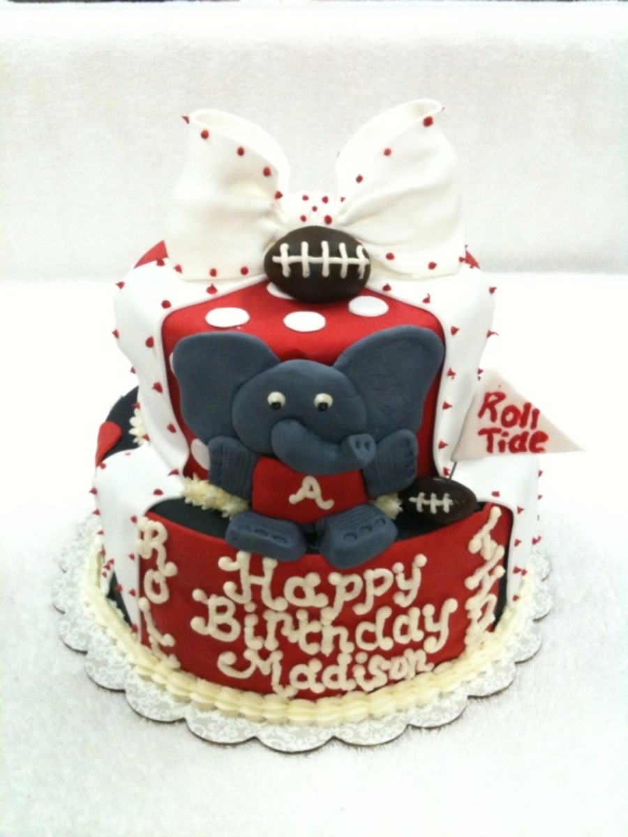 Alabama Birthday Cake - CakeCentral.com