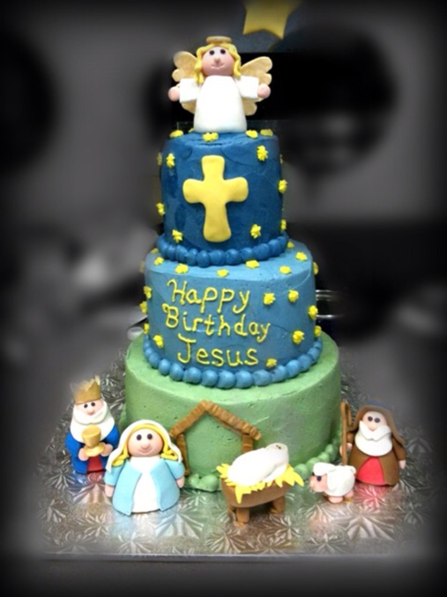 Nativity Cake - CakeCentral.com