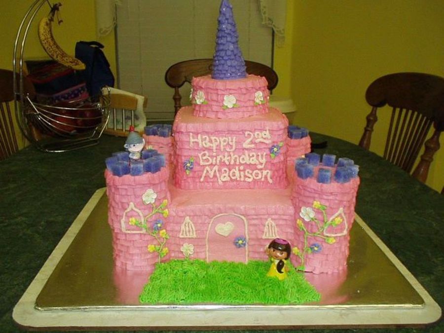 Princess Dora Castle - CakeCentral.com