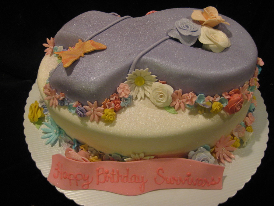 Cancer Survivor Birthday Cake - CakeCentral.com