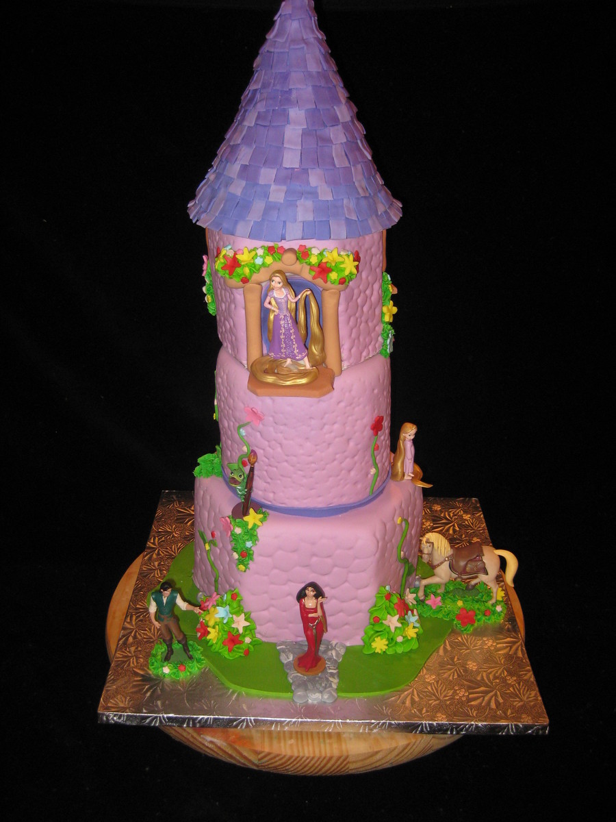 Tangled Cake - CakeCentral.com