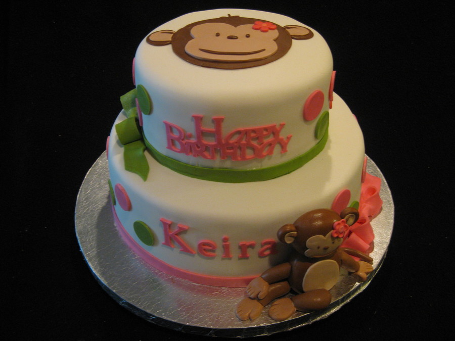 Mod Monkey Cake - CakeCentral.com