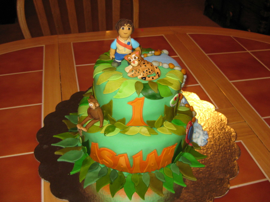 Go Diego Go Cake - CakeCentral.com
