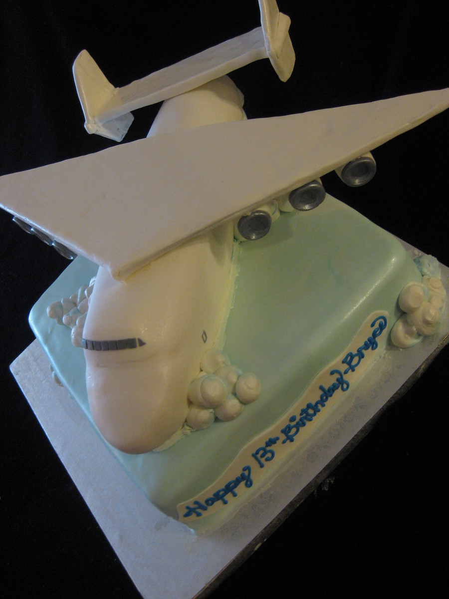 Airplane Cake - CakeCentral.com