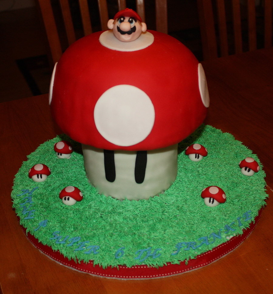 Mario Red Mushroom Cake Cakecentral