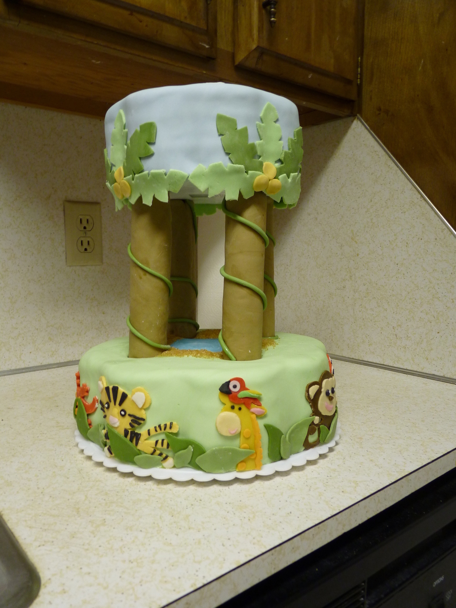 Rain Forest Theme - CakeCentral.com