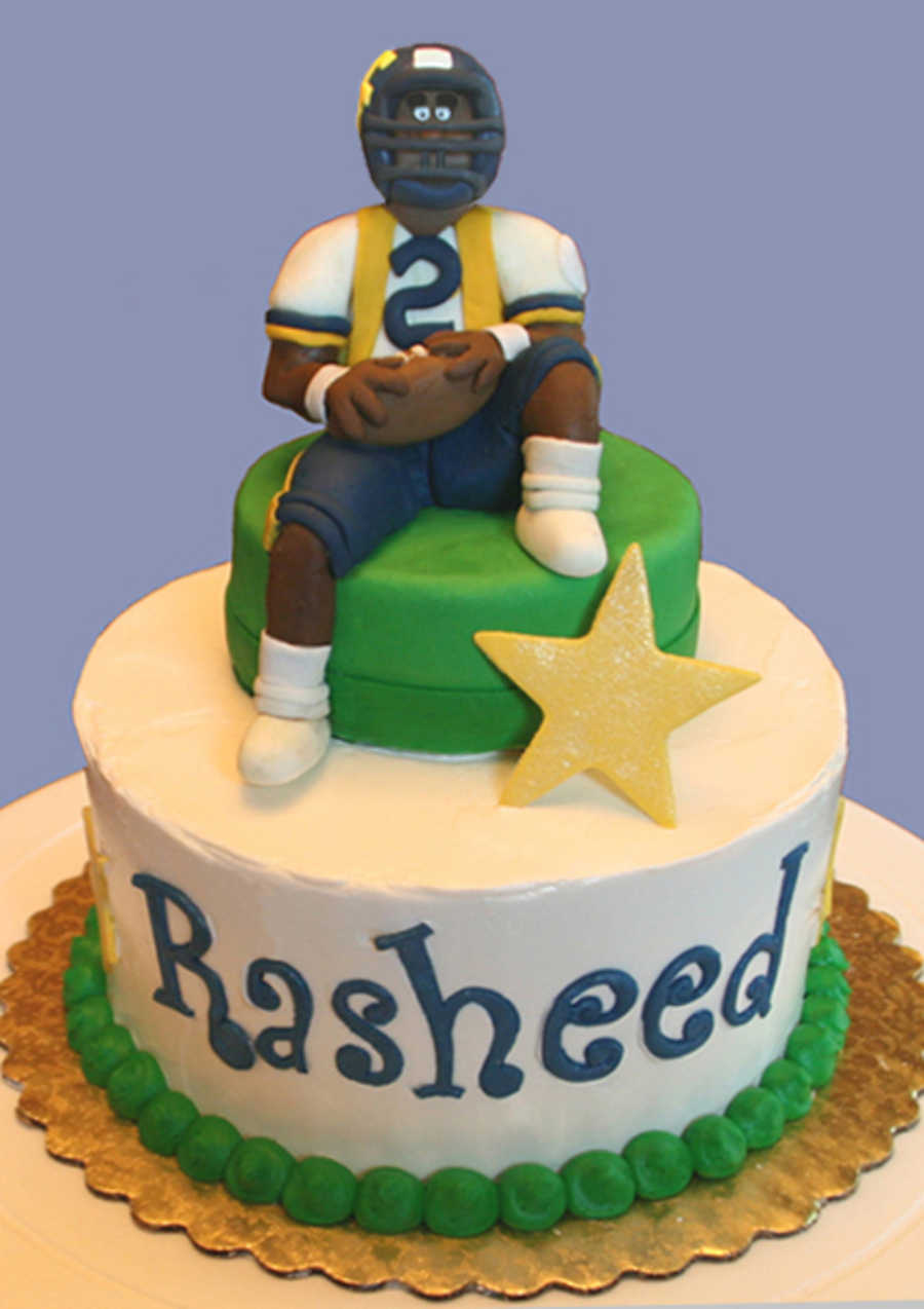 Wvu Football Player - CakeCentral.com