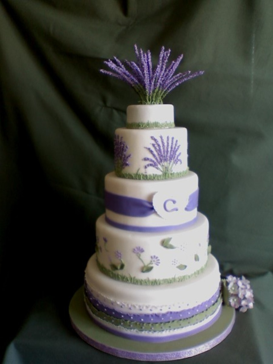 In Love With Lavender - CakeCentral.com