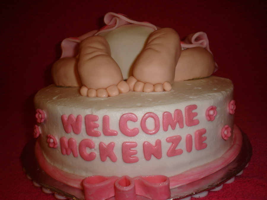 Welcome Baby Cake! - CakeCentral.com