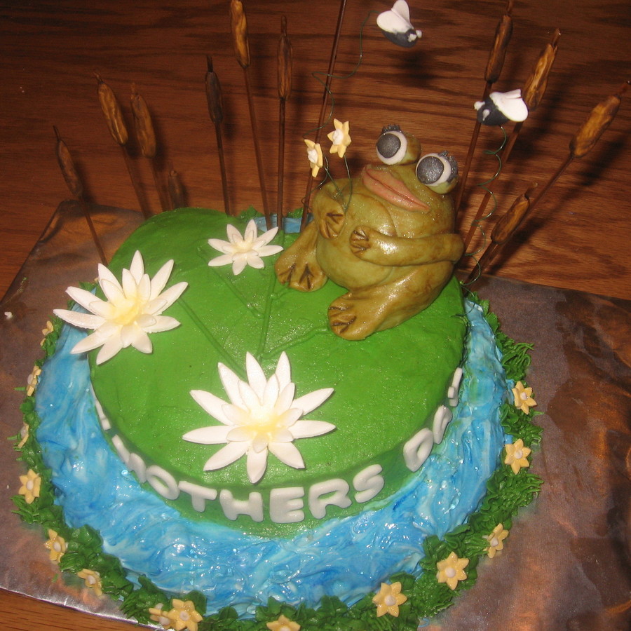 Frog Cake - CakeCentral.com