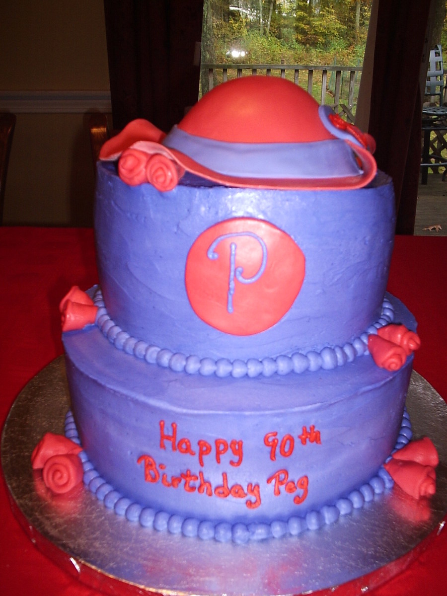 Red Hat Society Birthday Cake - CakeCentral.com