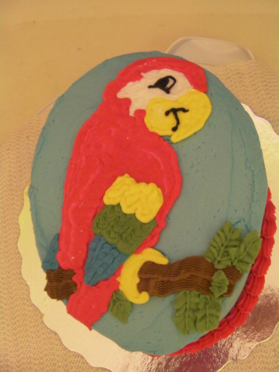 Parrot Cake - CakeCentral.com