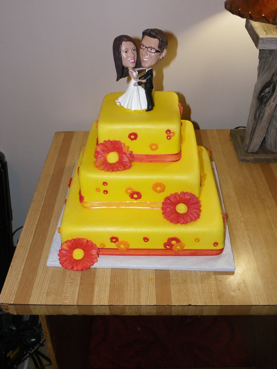 Kevin And Lindsey's Spring Wedding Cake - CakeCentral.com