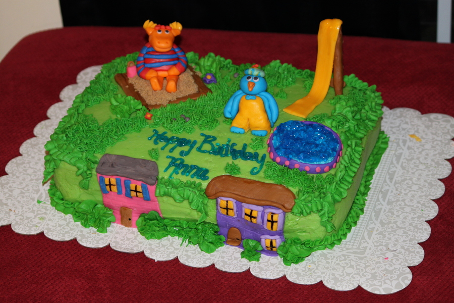 Backyardigans Cake - CakeCentral.com