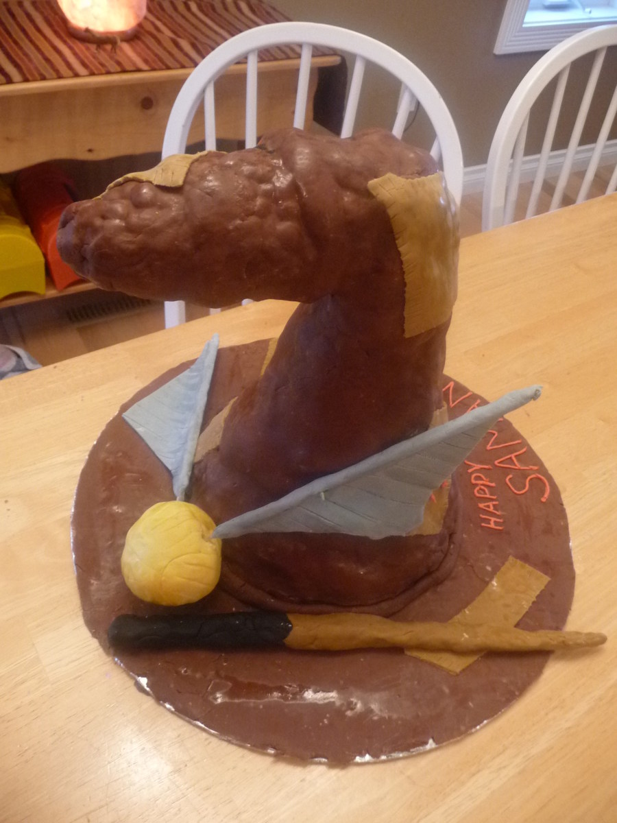 Harry Potter Sorting Hat Cake - CakeCentral.com