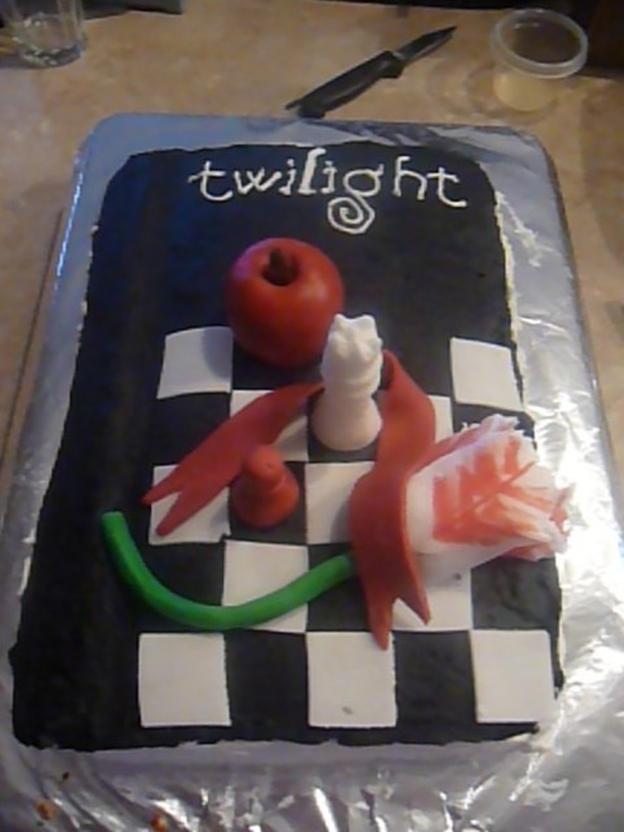 Twilight Birthday Cake - CakeCentral.com