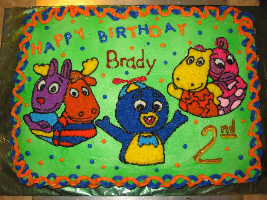 Backyardigans - CakeCentral.com