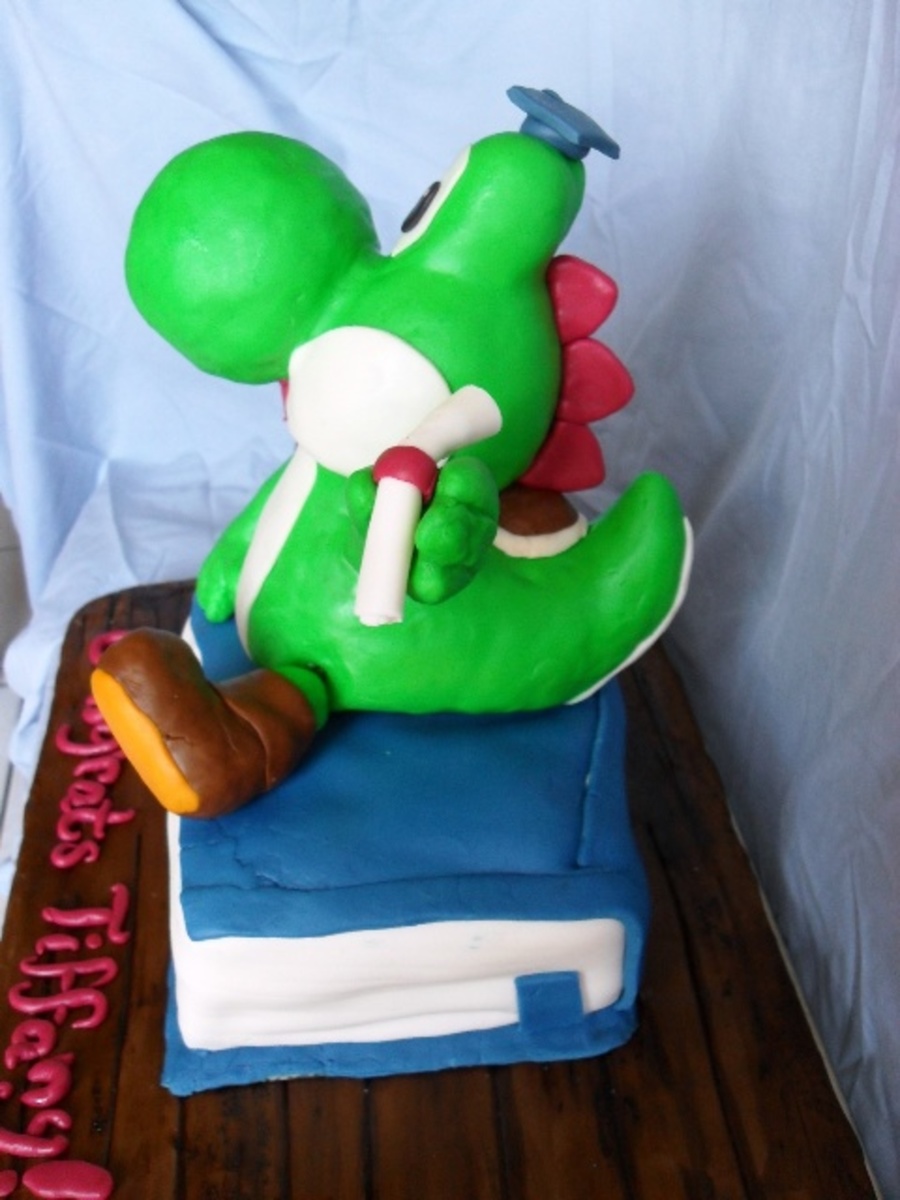 Yoshi Graduation - CakeCentral.com