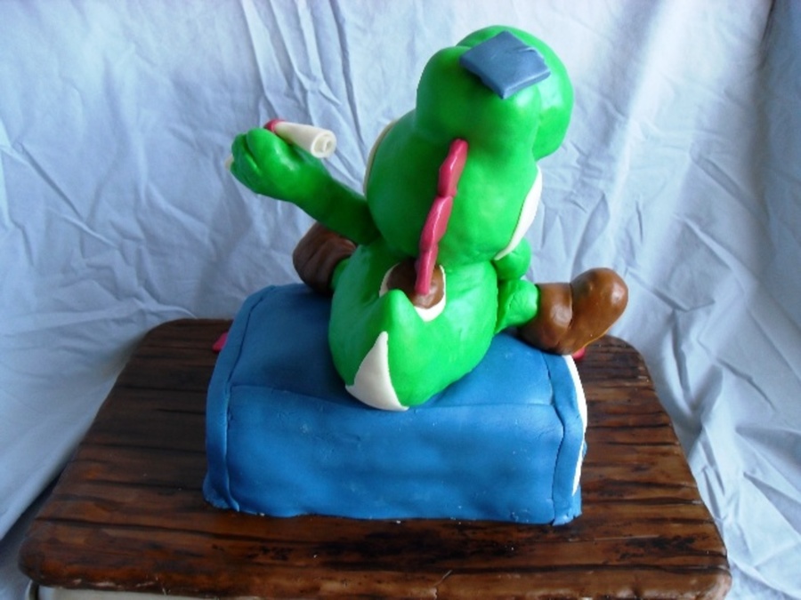 Yoshi Graduation - CakeCentral.com
