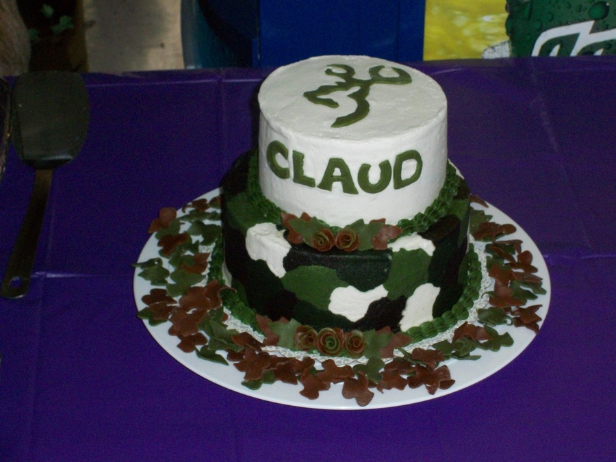 Camo Birthday - CakeCentral.com