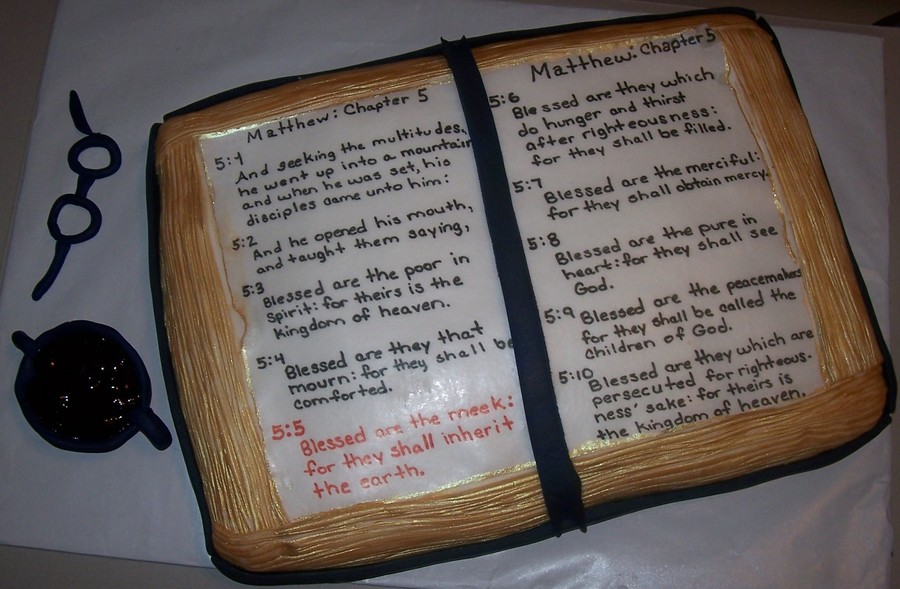 Open Bible Cakecentral