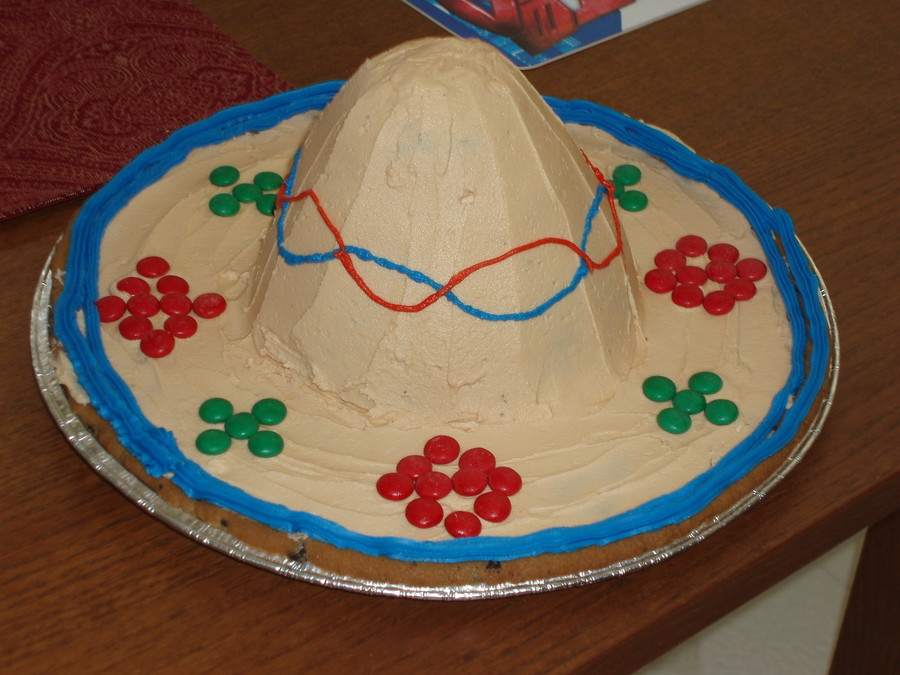 Sombrero Cake - CakeCentral.com