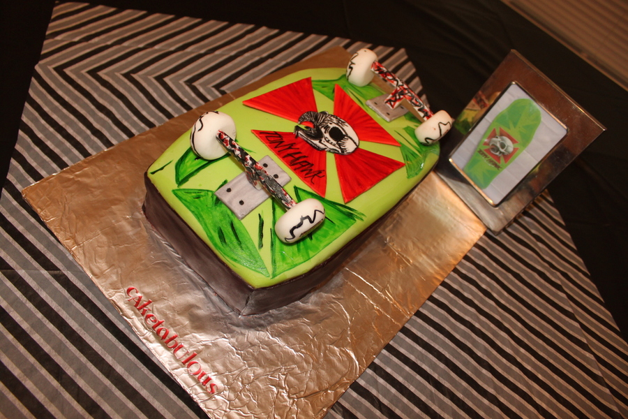 Tony Hawk Birthday Cake - CakeCentral.com
