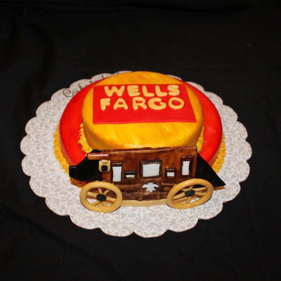 Wells Fargo Cake - CakeCentral.com