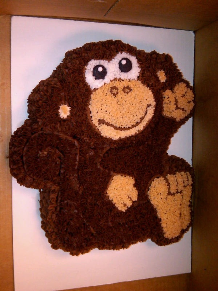 Monkey Cake - CakeCentral.com
