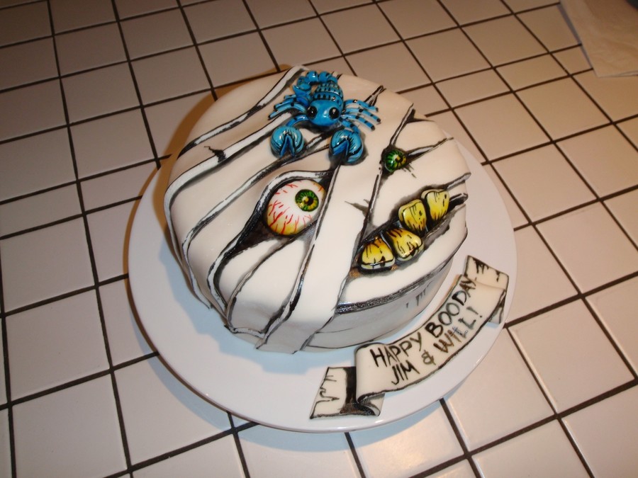 Happy Boo-Day Cake - CakeCentral.com