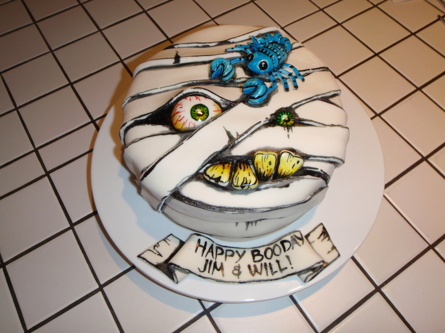 Happy Boo-Day Cake - CakeCentral.com