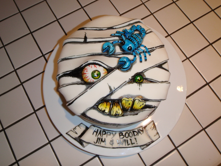 Happy Boo-Day Cake - CakeCentral.com