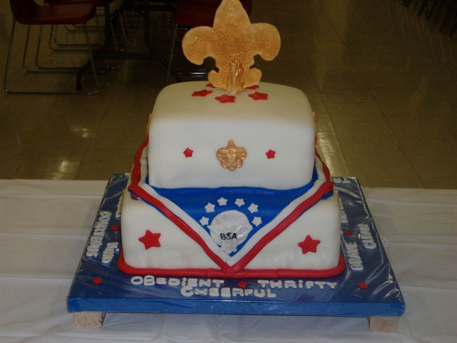 Eagle Scout Cake - CakeCentral.com