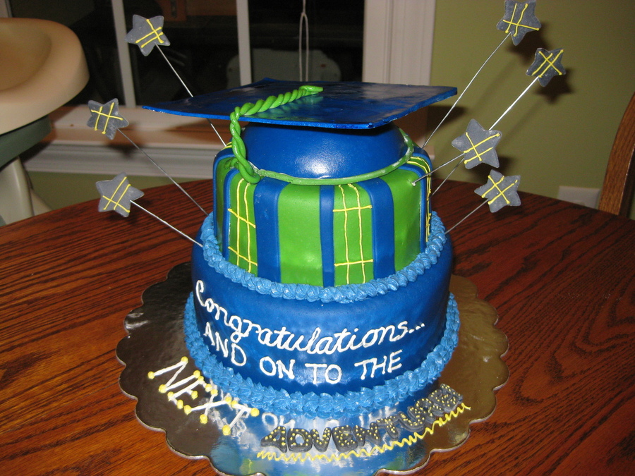 Justin - Graduation - CakeCentral.com